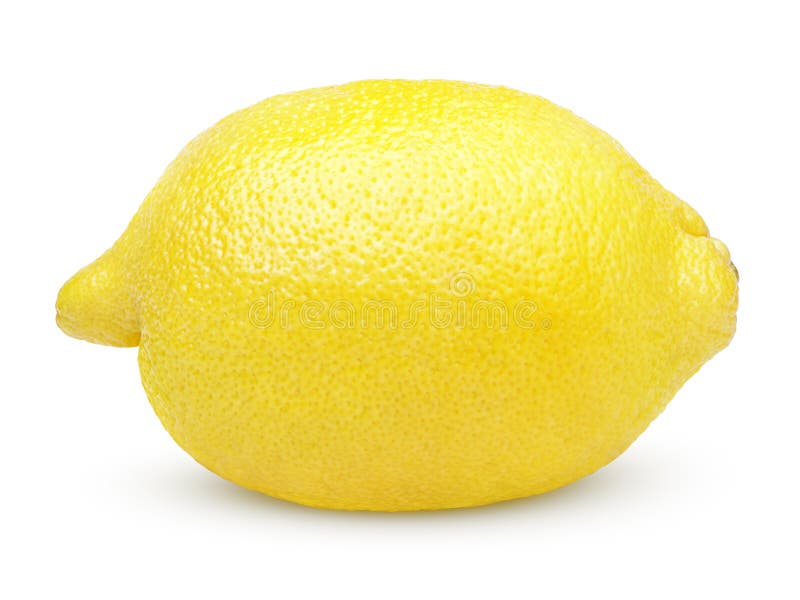 Single Lemon stock image. Image of zest, juice, sour - 11725823