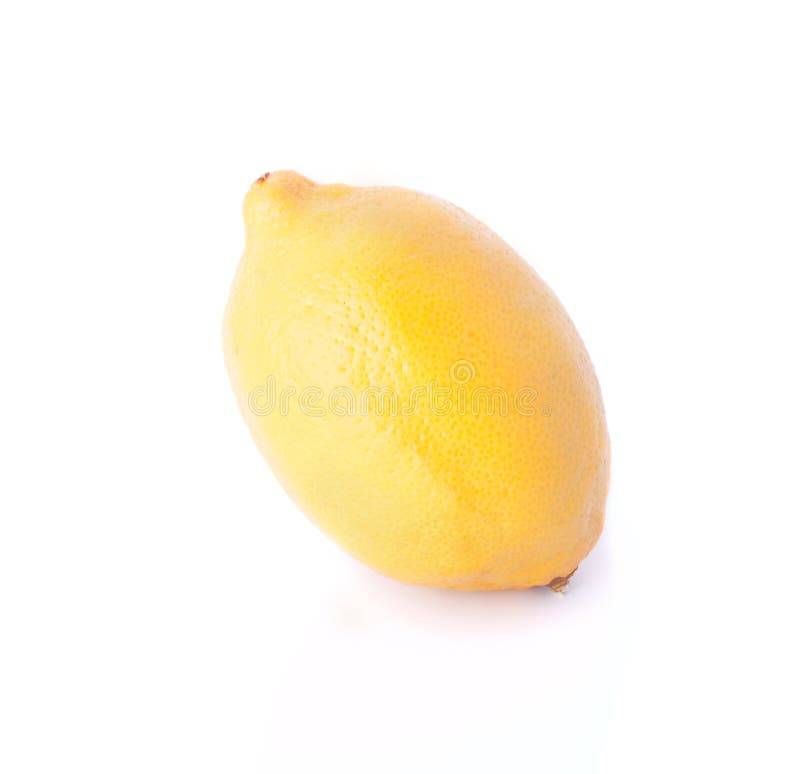 Single Lemon stock photo. Image of lemon, lemons, isolated - 75216238