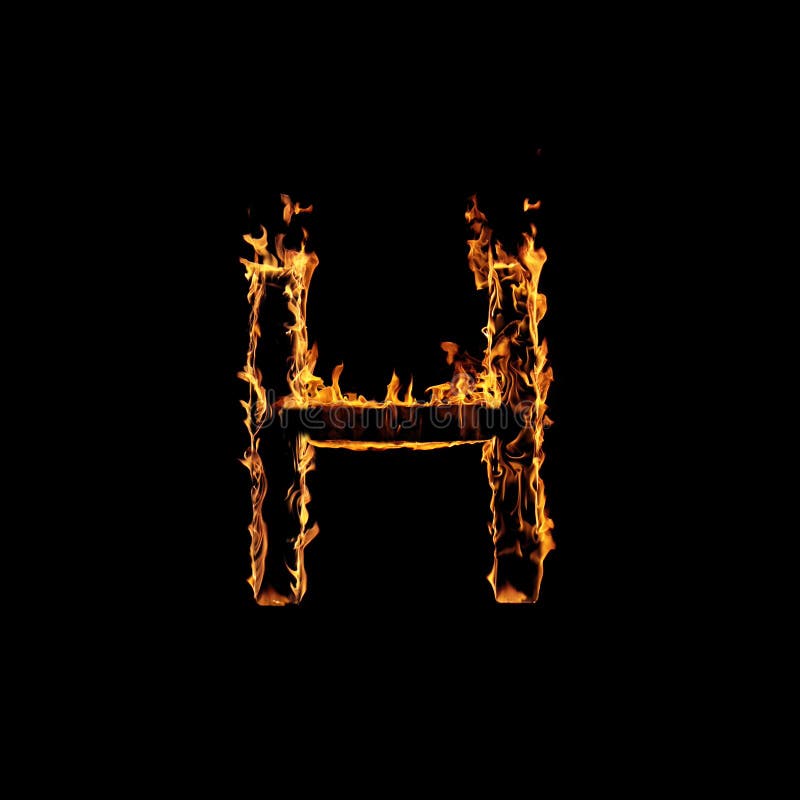 Flames Alphabet Letter H Stock Illustrations – 93 Flames Alphabet ...