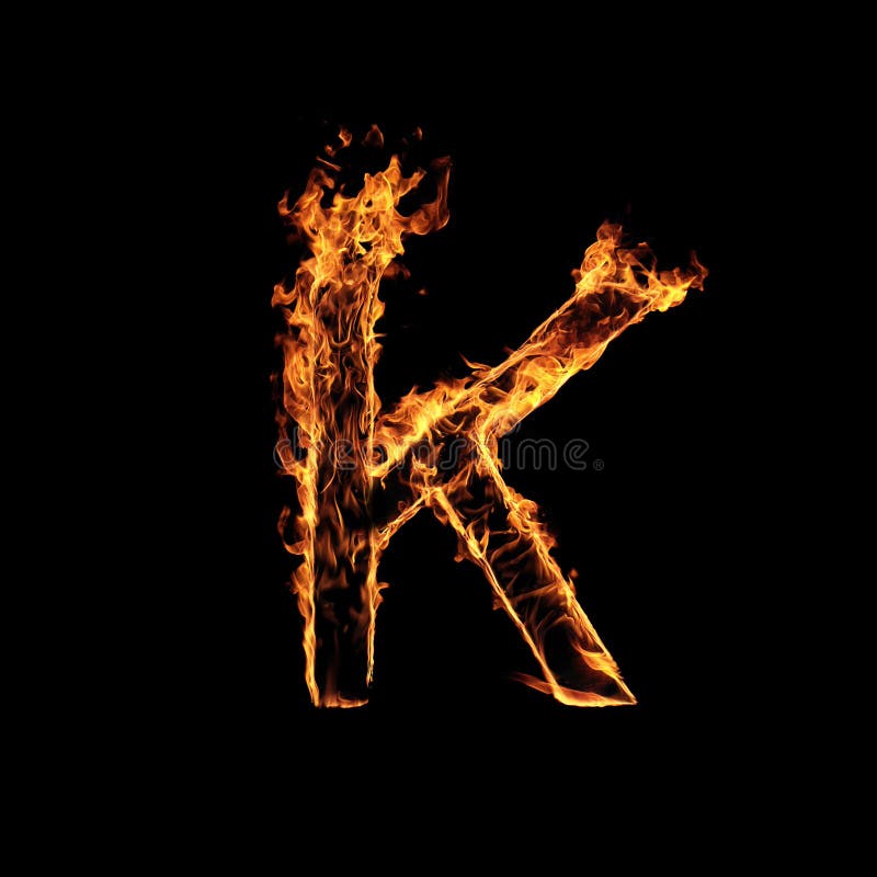 Letter K Fire