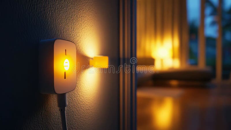 A Single Light Fixture Mounted on a Wall, Providing Soft Illumination ...