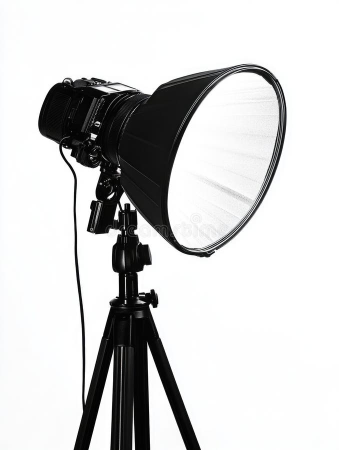 Light on Tripod stock image. Image of tripod, tool, shoot - 377136527