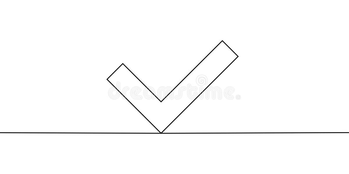 Tick Line Drawing Stock Illustrations – 3,813 Tick Line Drawing Stock ...