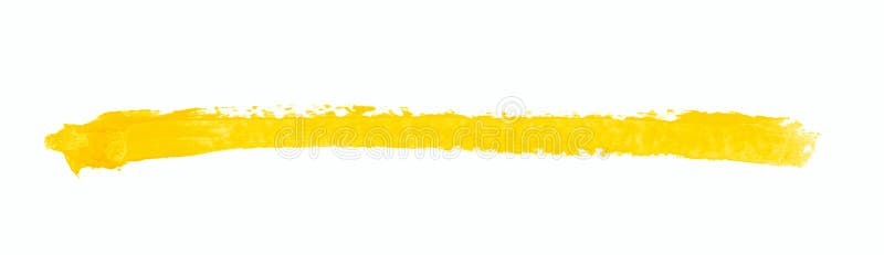Single Line Marker Stroke Isolated Stock Photo - Image of outline ...