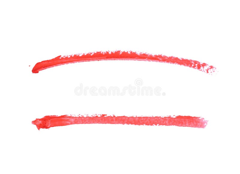 Single Line Marker Stroke Isolated Stock Photo - Image of learn, curve ...