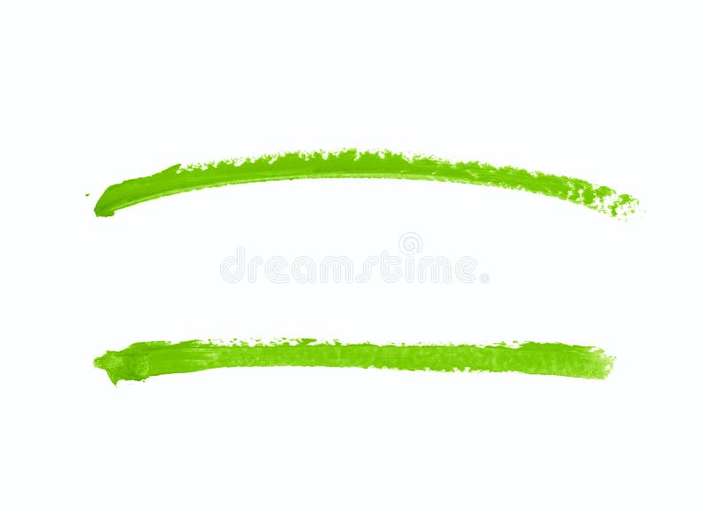 Single Line Marker Stroke Isolated Stock Photo - Image of artistic ...