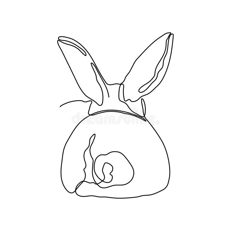 Rabbit Single Line Stock Illustrations – 851 Rabbit Single Line Stock ...