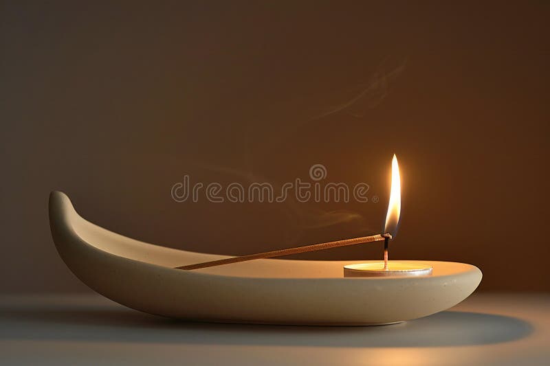 Single Lit Incense Stick Stock Illustrations – 30 Single Lit Incense ...