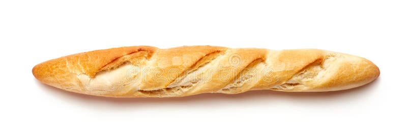 Single Loaf of Sliced White Bread, Isolate on a White Background ...