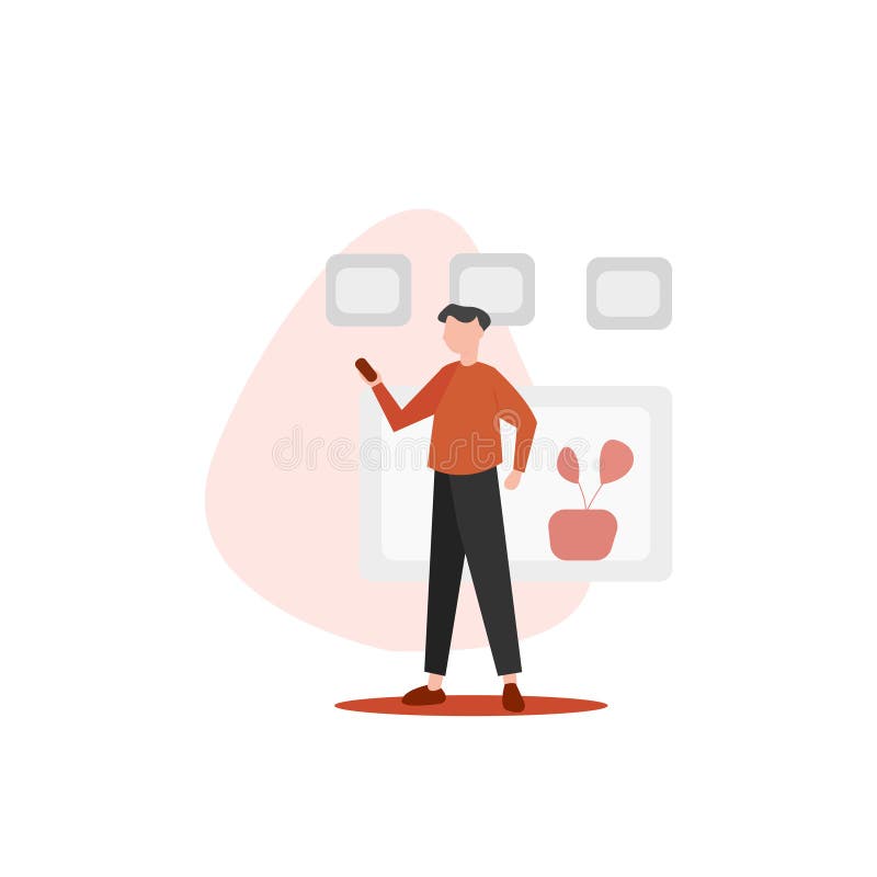 Man Making Phone Call Stock Illustrations – 360 Man Making Phone Call ...