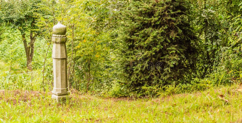 Single Man Made Concrete Column Stock Photo - Image of marker, korea ...
