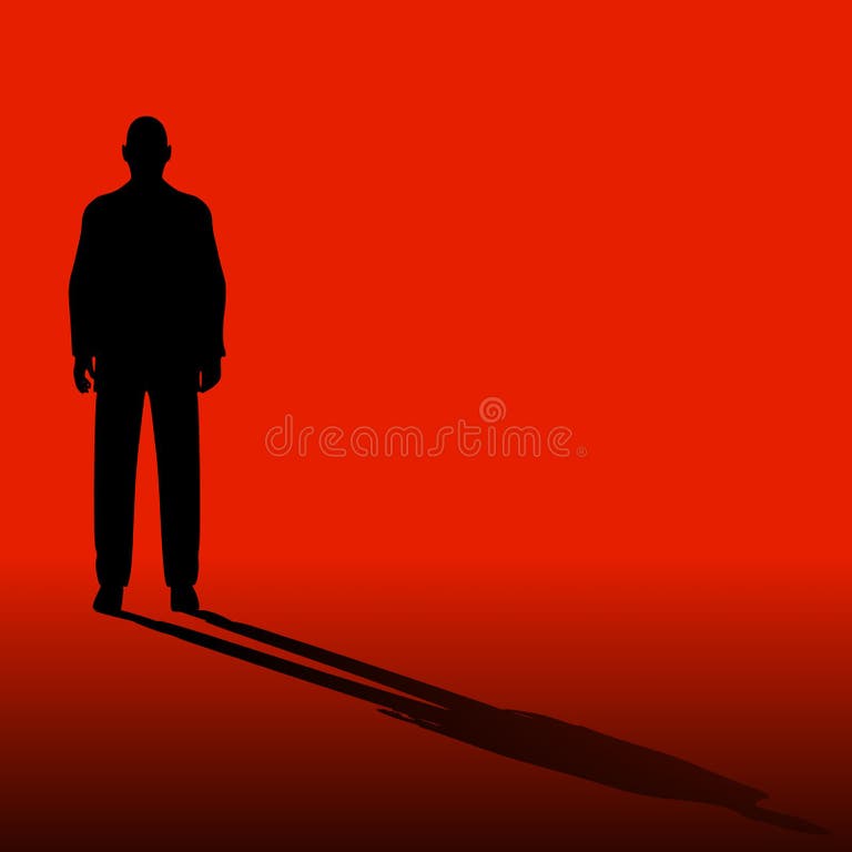 Man Standing Shadow Stock Illustrations – 5,307 Man Standing Shadow ...