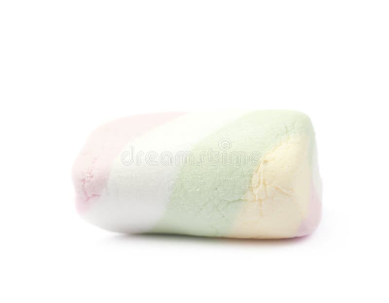 Single marshmallow candy stock photo. Image of junk, design - 84984032