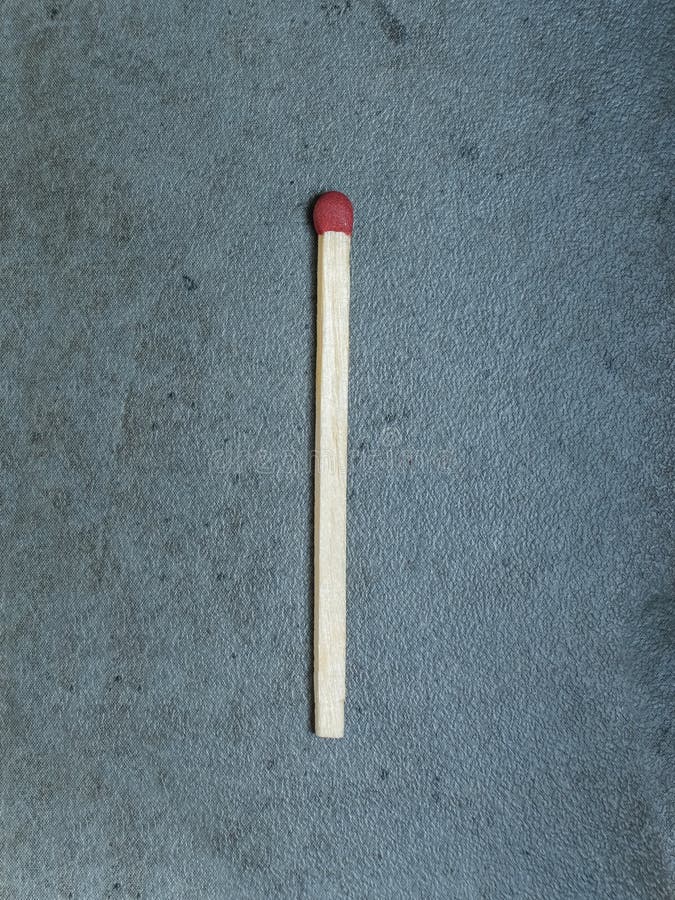 Single Matchstick in Centre of a White Background, Matchstick Mobile ...