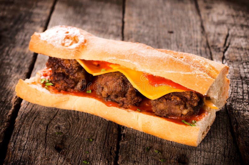Single meat sandwich stock image. Image of health, beef - 35219023