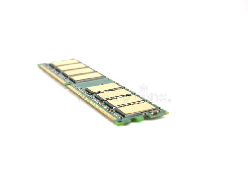 Single memory card (RAM) stock image. Image of microchip - 21292035