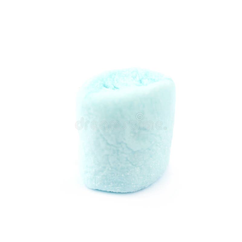 Single mini marshmallow stock photo. Image of colorful - 120464160