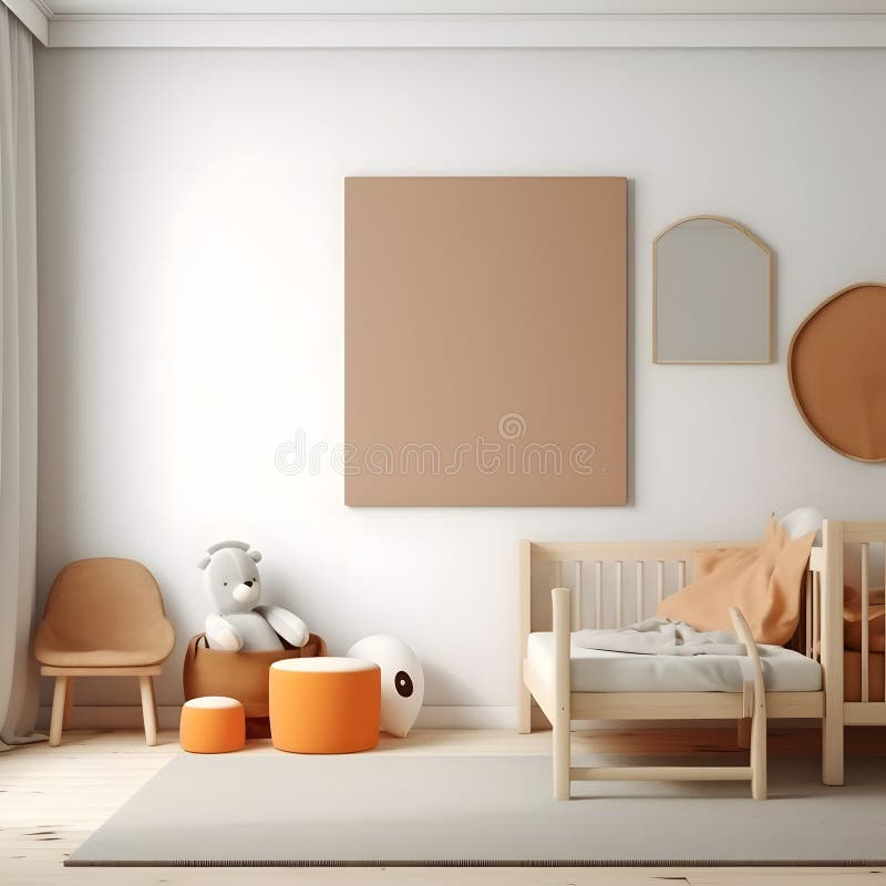 Single Mockup Empty, Blank Canvas Rectangle, Ratio of 3 2, Fun Child ...