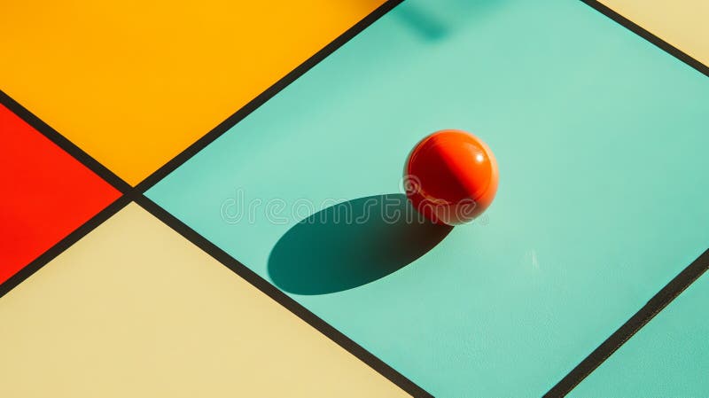 A Single Monopoly Token Placed on a Corner Square of the Board Stock ...