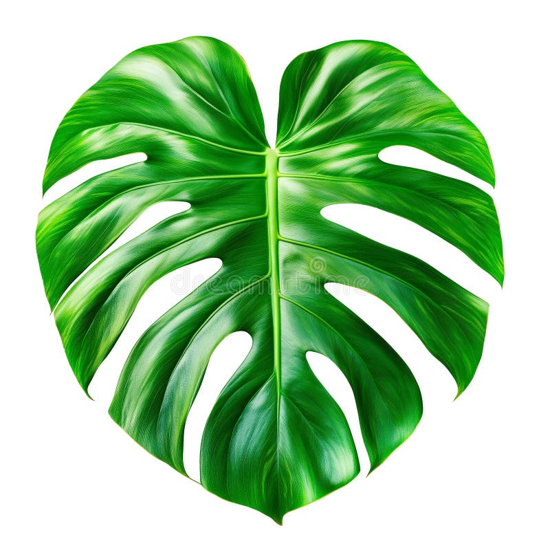 Realistic Green Leaf Isolated Transparent Background Nature Botanical ...