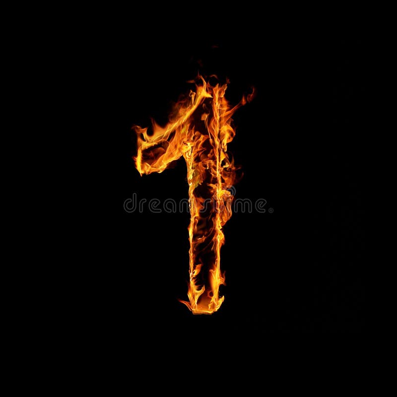 Number One Fiery Red Stock Illustrations – 54 Number One Fiery Red ...