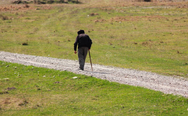 Single Old Man Stock Photo - Image: 40566747