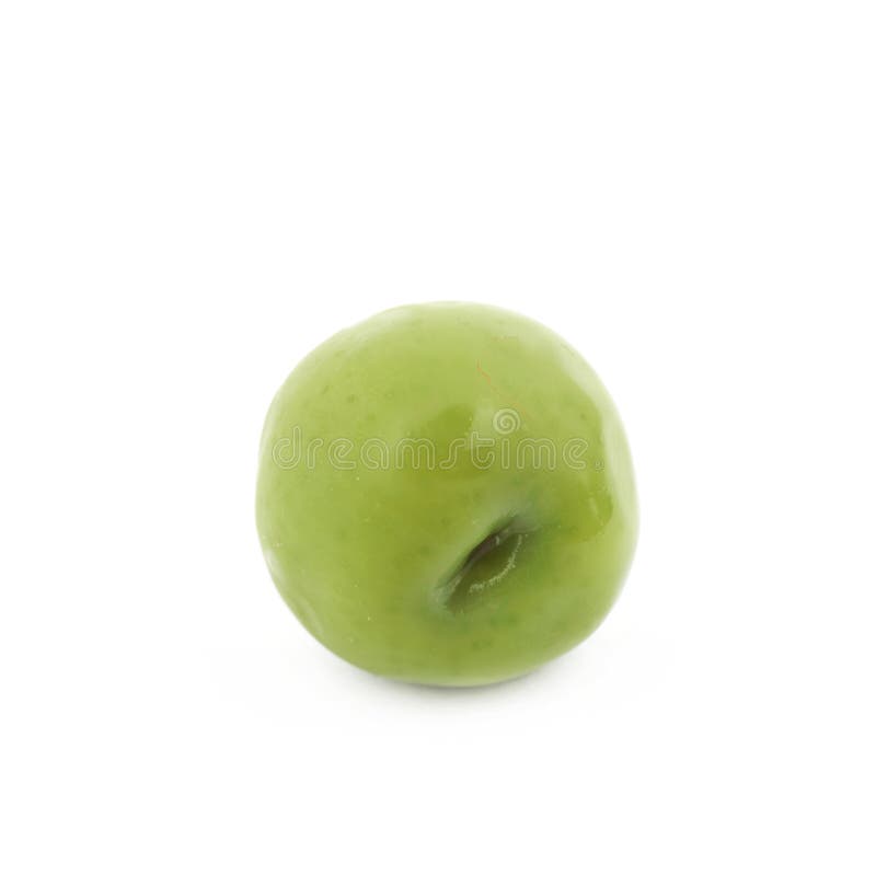 Single olive isolated stock photo. Image of closeup - 121934018