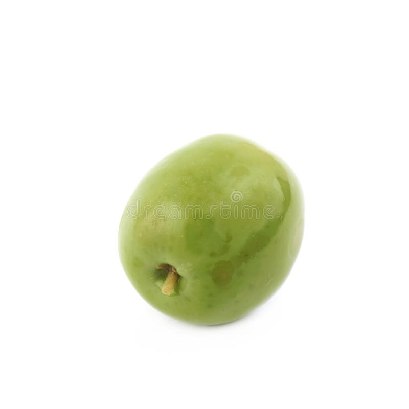 Single olive isolated stock photo. Image of italy, healthy - 121448266