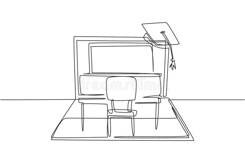 Empty Desks Clip Art Work