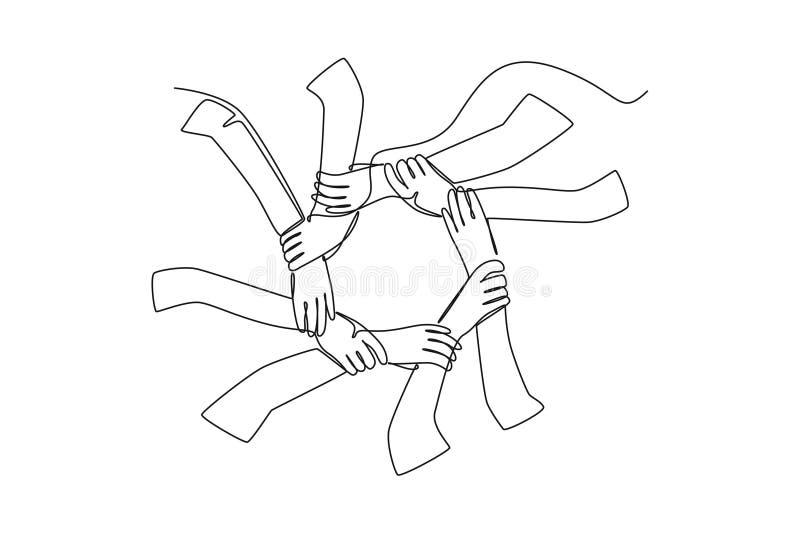 Single Line Drawing Respect Stock Illustrations – 71 Single Line ...