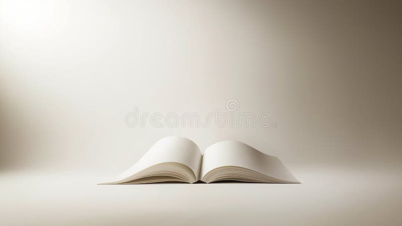 A Single Open Book Lying on a Neutral Surface with Curved Pages ...