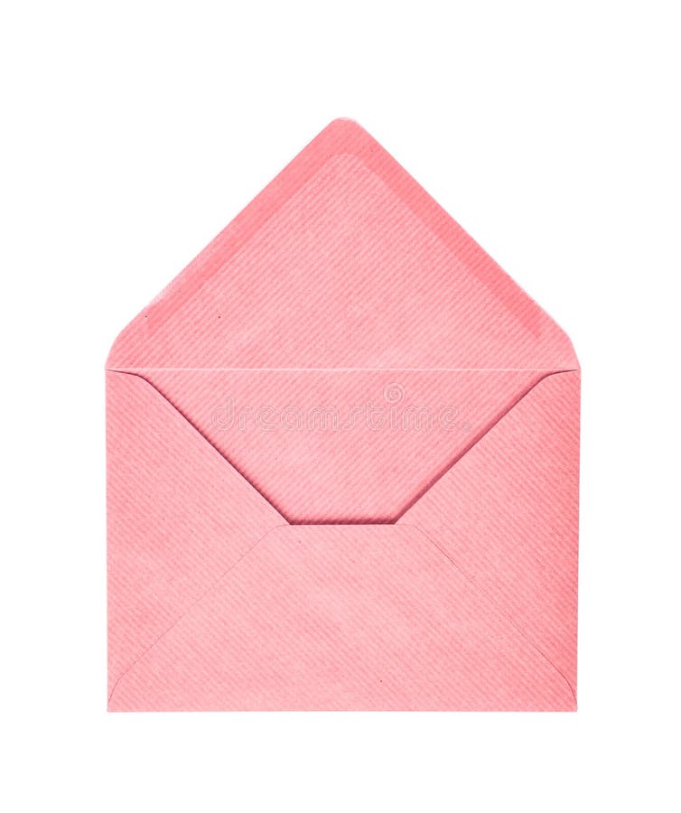 881 Opened Envelope White Background Stock Photos - Free & Royalty-Free ...