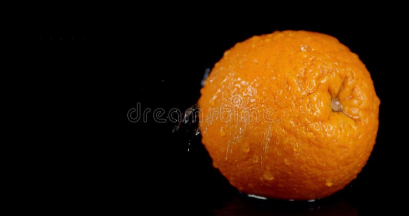 A Single Orange Tent Pitched on a Cliff Overlooking a Mountain Valley ...