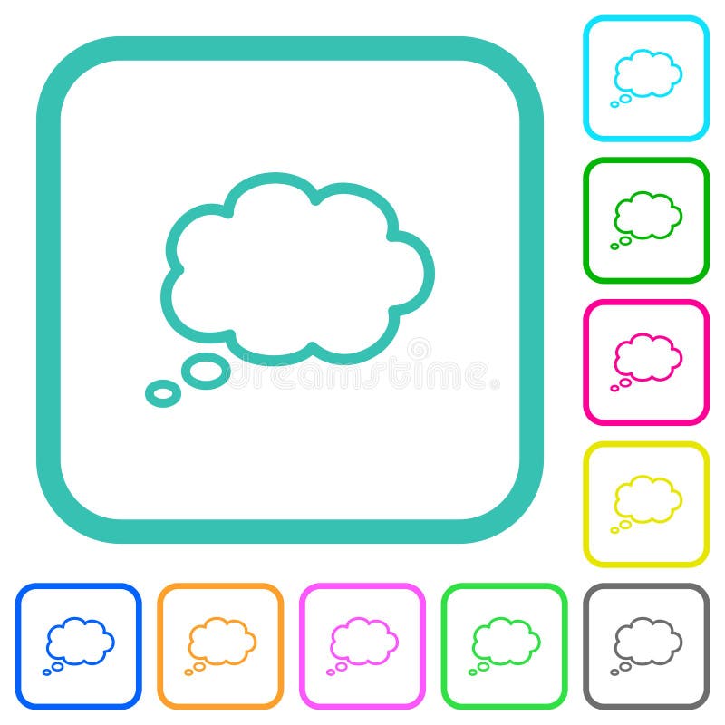 Horizontal Toggle Switches Outline Vivid Colored Flat Icons Stock ...