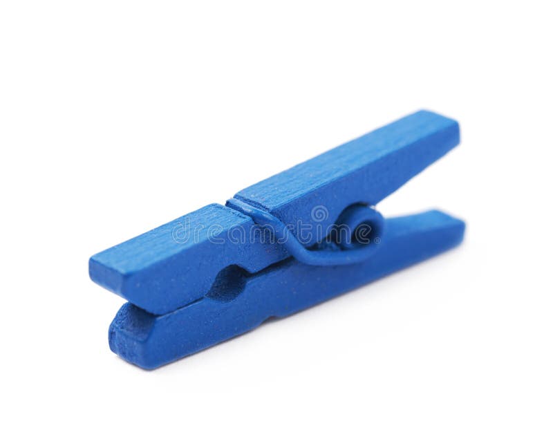 Single Painted Wooden Clothespin Stock Image - Image of sign, binder ...