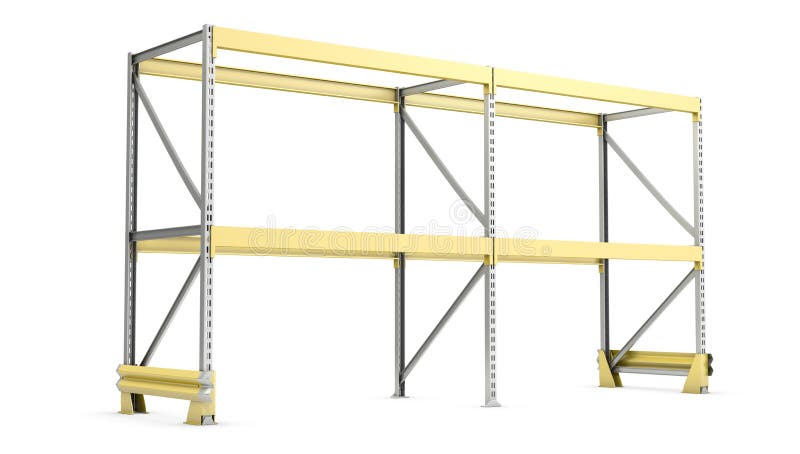 Rack, low Stock stock illustration. Illustration of level - 18833339