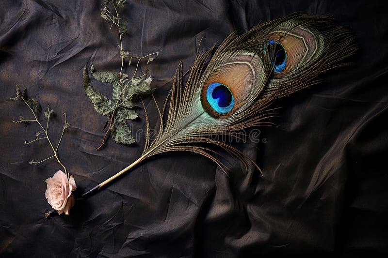 Single Peacock Feather Wallpaper Hd