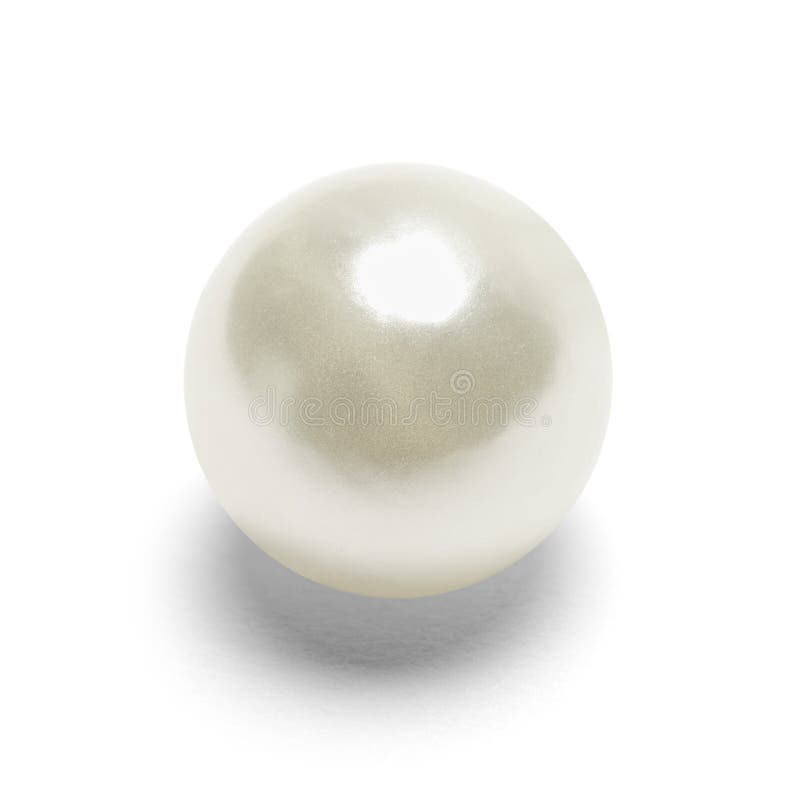 Single Red Pearl on White Marbles Stock Photo - Image of diversity ...
