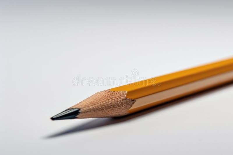 Sharpened Pencil, Graphic Design Element. Continuous Line Drawing Stock ...