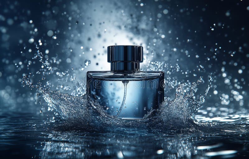 A Single Perfume Bottle, Featuring a Golden Liquid and Matching Cap, is ...