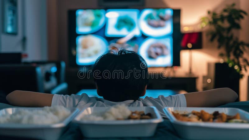 Single person lazy at home stock photo. Image of abstract - 345476670