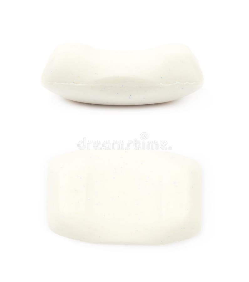 Single Piece of Soap Isolated Stock Photo - Image of aromatic, cleanse ...
