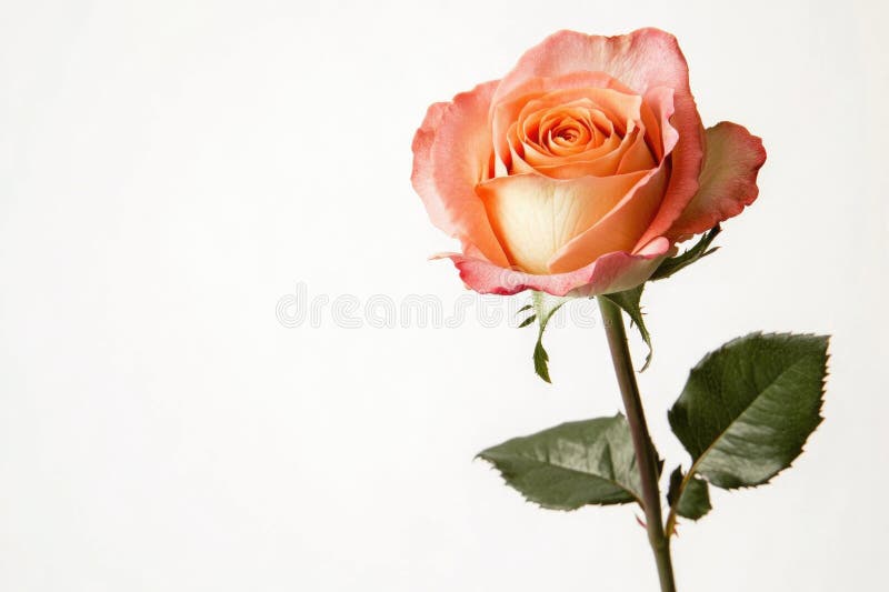 Pink Rose STEM stock photo. Image of garden, botanical - 385101186