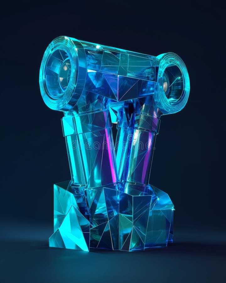 A Single Piston Featuring Oil Splash. Abstract 3D Illustration. Motor ...