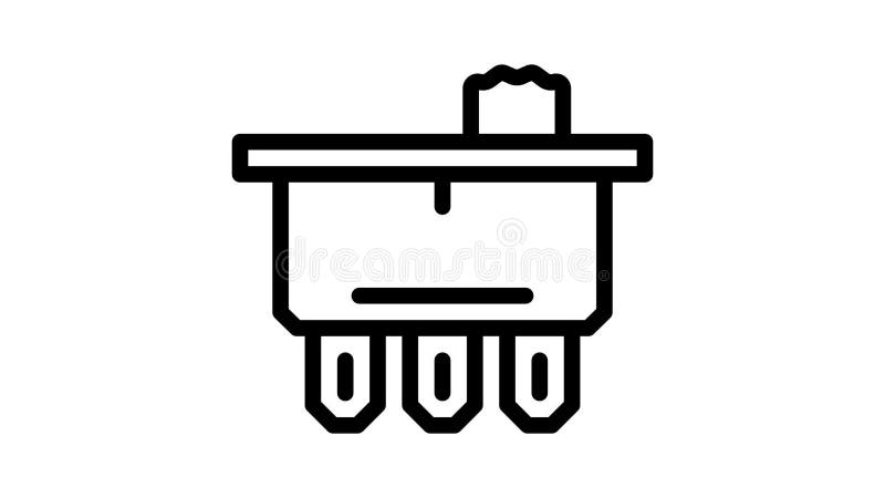 Liquid Flow Switch Mechanism Line Icon Animation Stock Footage - Video ...