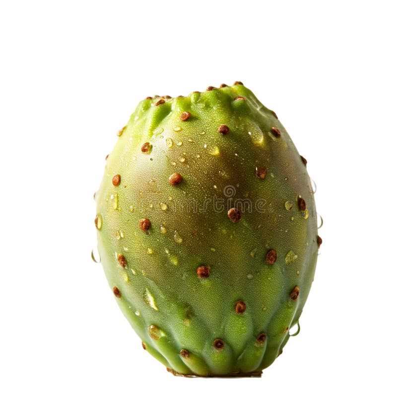 Prickly Pear on a White Background Stock Illustration - Illustration of ...
