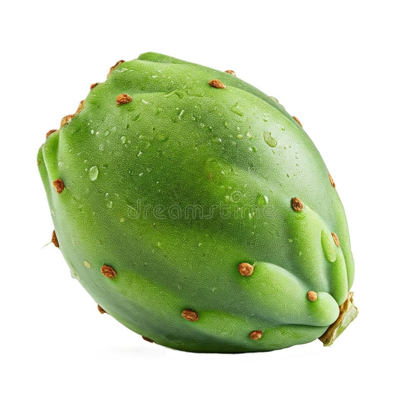 Prickly Pear on a White Background Stock Illustration - Illustration of ...