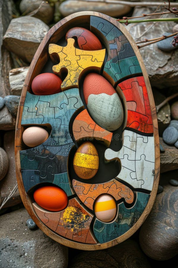 Puzzle Piece on Table stock photo. Image of hobby, pattern - 310275310