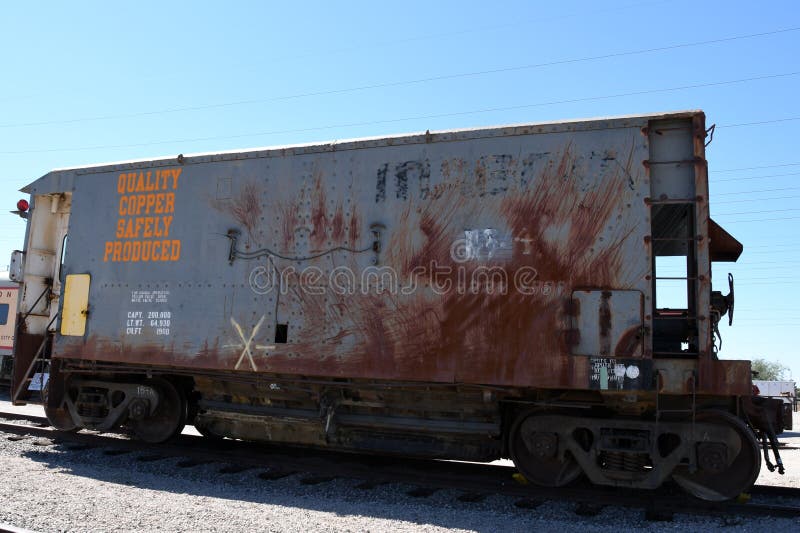 Southern Pacific Train Car editorial stock image. Image of single ...