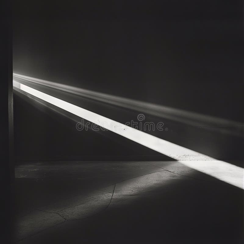 A Single Ray of Light in a Dark Room, Creates a Dramatic and Moody ...